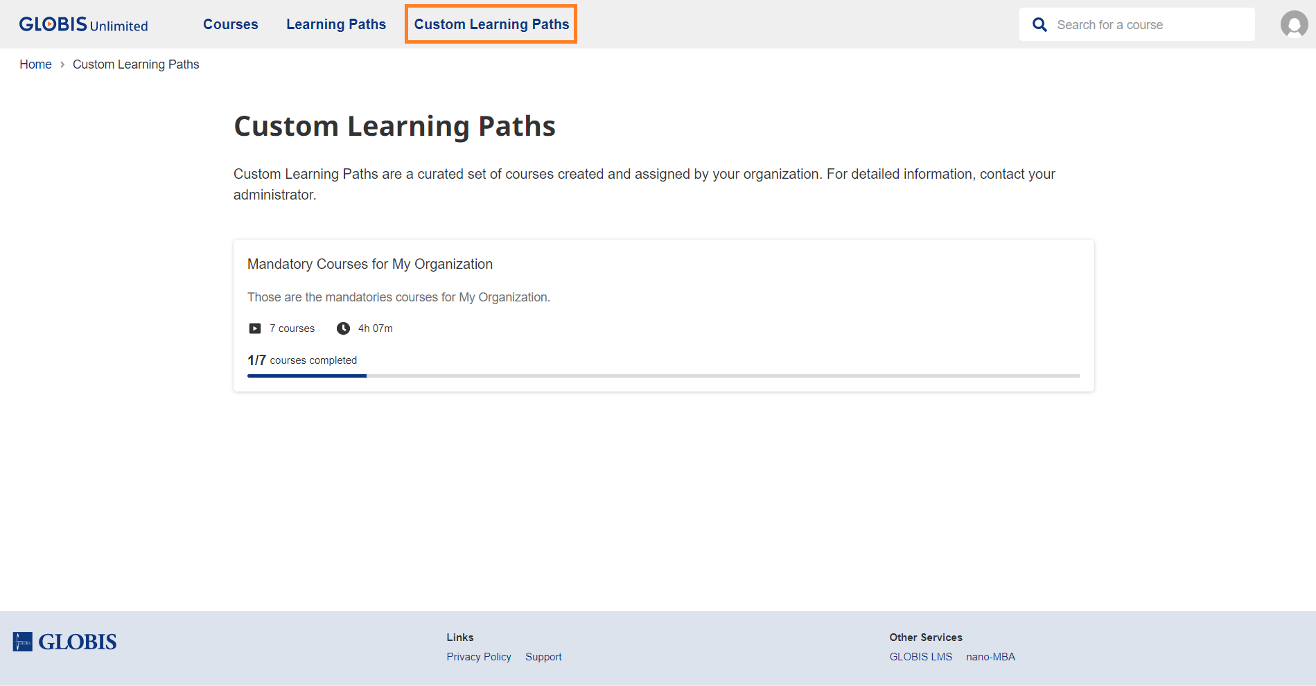 Learning Paths and Learning Coach – GLOBIS Help Center for Learners